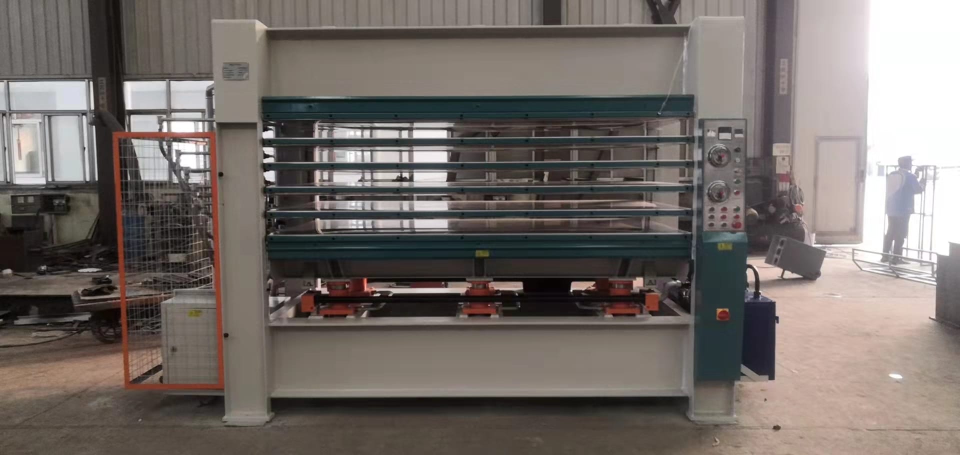 120T WOODWORKING PLYWOOD HOT PRESS MACHINE - Qingdao Simon Machinery Co ...